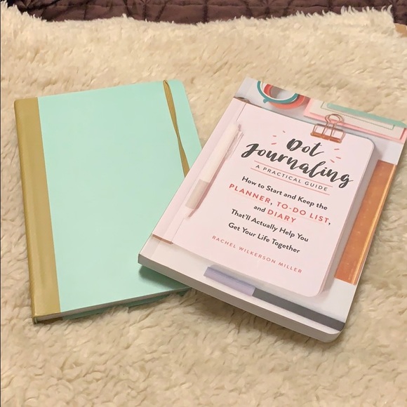 dot Journaling | Office | Dot Journaling Book And Journal New | Poshmark